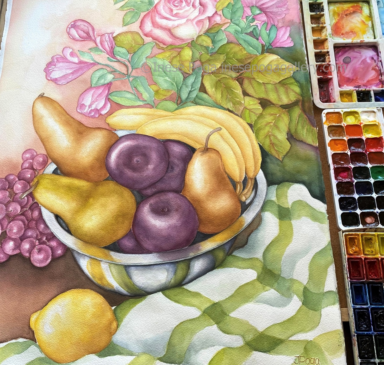 vegetable still life Archives - Inese's Art Studio